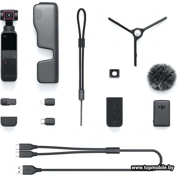 Купить Экшен-камера DJI Pocket 2 Creator Combo в Минске.